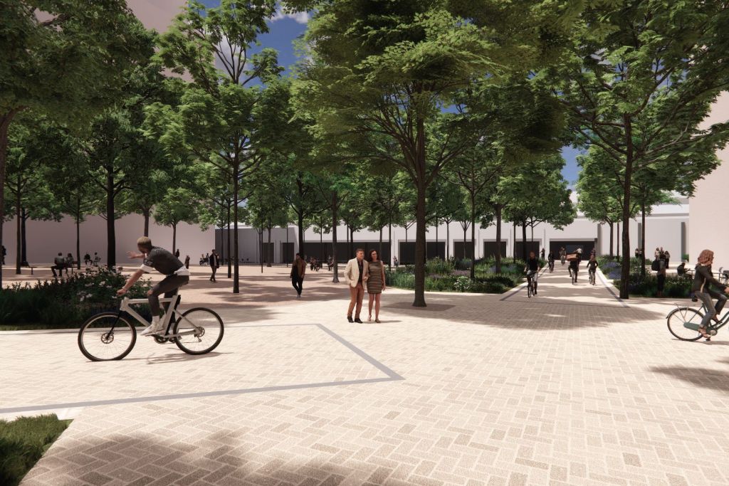 Zuidzijde station krijgt een levendig plein vol groen › Groningen Spoorzone